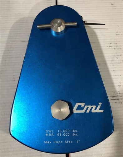 NEW OEM CMI 1" ARBORIST RIGGING BLOCK 35025 Arborist Climbing Chainsaw ...