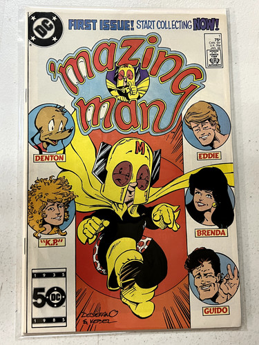 Mazing Man #1 (Jan 1986, DC Comics) | Combined Shipping B&B | eBay
