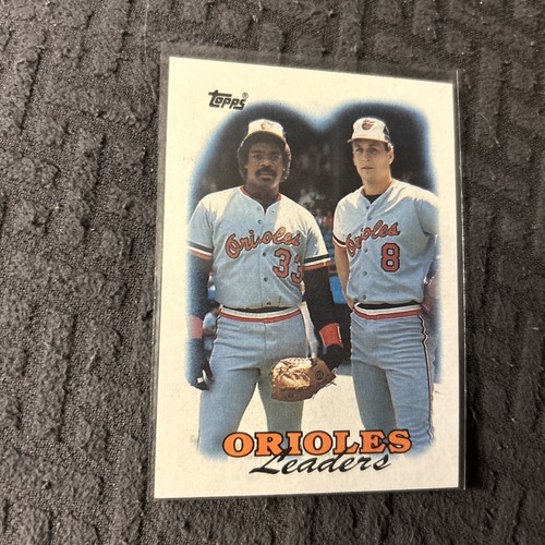 1988 Topps #51 Eddie Murray Cal Ripken TL Baltimore Orioles (oo) | eBay