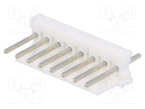 Socket PIN: 8 Male 2.54mm Cable-Plate THT 640456-8 Signal Connector | eBay