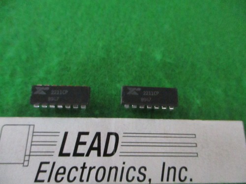 QTY 2 Exar XR2211CP 14 PIN DIP FSK DEMODULATOR/TONE DECODER FREE ...