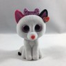 TY Beanie Boos Mini Boo KIKI Grey Tabby Cat Series 1 Collectible Figure ...
