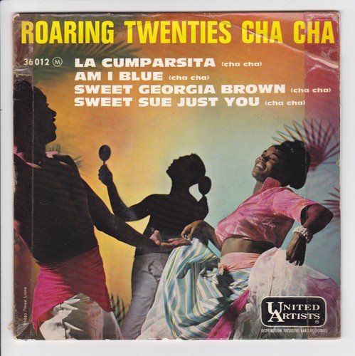 Roaring Twenties Cha Cha Vinyl 45 RPM EP La Cumparsita - United Artists ...