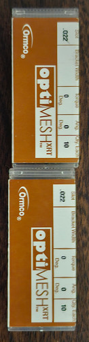 Orthodontic Brackets - Ormco Mini-Terminal UL/LR Optimesh - 2 packs of ...