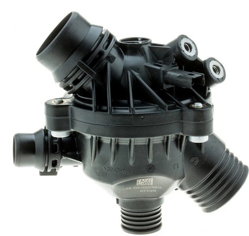 New Thermostat Housing W/Sensor For BMW 1 3 5 X Z Series E88 E90 E61 ...