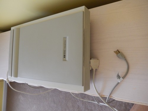 HP ScanJet IIcx Flat Bed Scanner with Cables and Cords | eBay