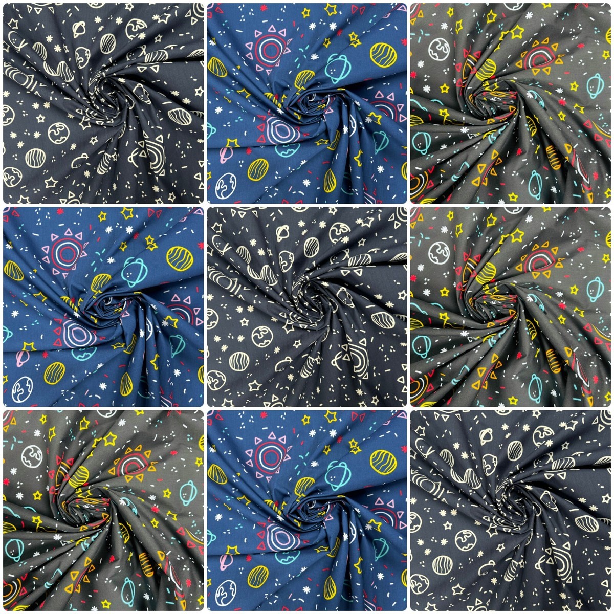 Galaxy Fabric Ebay