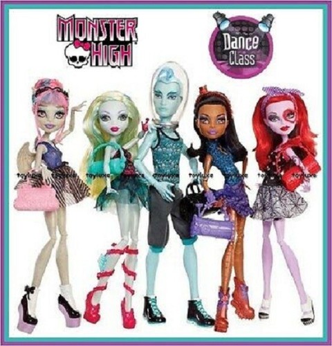 Mattel Monster High Dance Class Doll (Set of 5) for sale online | eBay