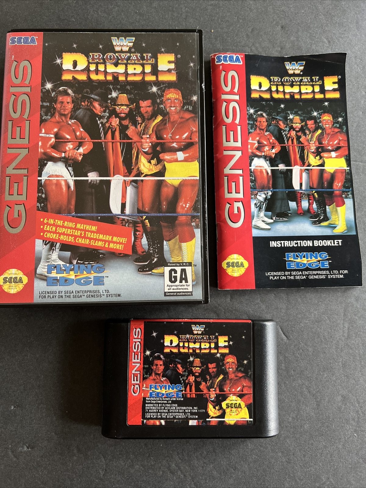 WWF Royal Rumble Value - GoCollect (sega-genesis-wwf-royal-rumble )