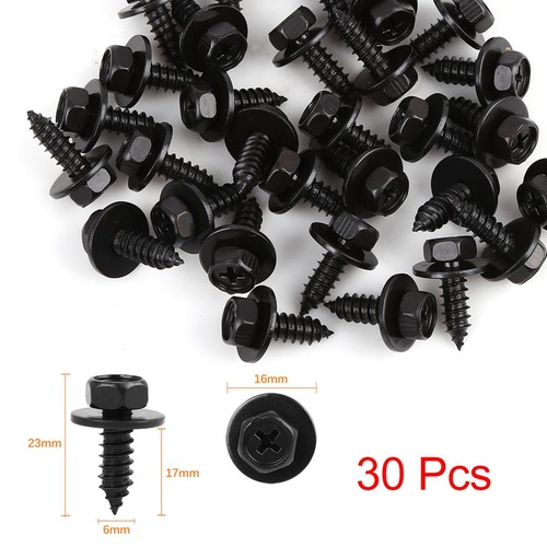 30pcs Screw Bolt Retainer Liner Under Cover Screw for Toyota 90159 ...