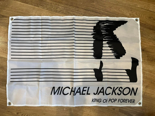 900 x 600 mm FLAG BANNER Michael Jackson (#3) | eBay