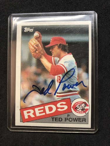 Ted Power autographed 1985 Topps Card. | eBay