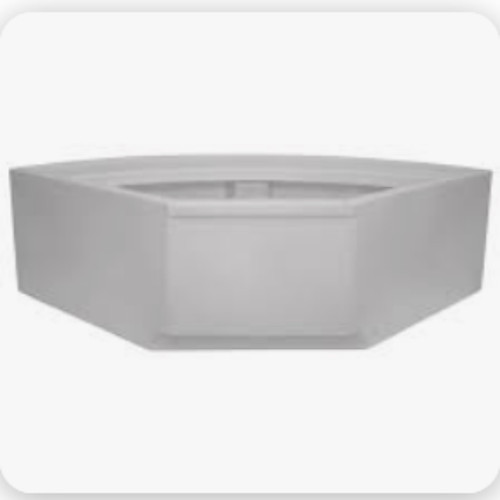 Pontoon Bow Radius Corner Base, Bow Raduis Corner Seat Base 32" - Sky ...