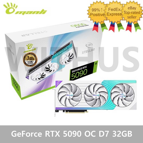 MANLI GeForce RTX 5090 Stellar OC D7 32GB Gaming Graphics Card | eBay