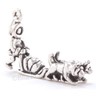 Sterling Silver Husky Sled Dog Charm or Pendant | eBay