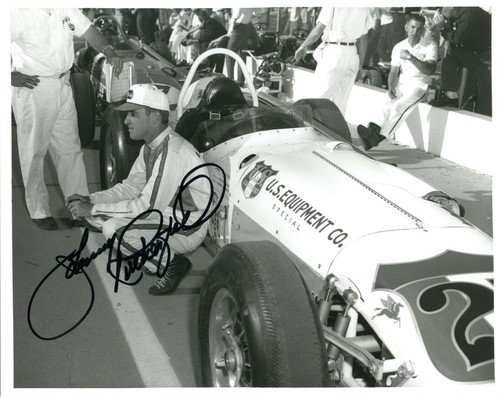 JOHNNY RUTHERFORD AUTOGRAPHED 1974 1976 1980 WINNER INDY 500 8 X 10 ...