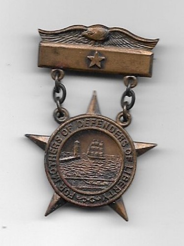 Antique 1918 WWI Mothers of Defenders of Liberty Medal City of Buffalo ...