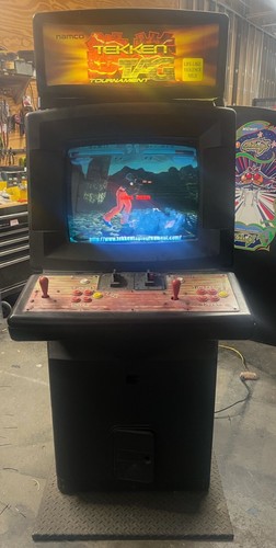 TEKKEN TAG TOURNAMENT ARCADE MACHINE by NAMCO 1999 (Excellent) | eBay