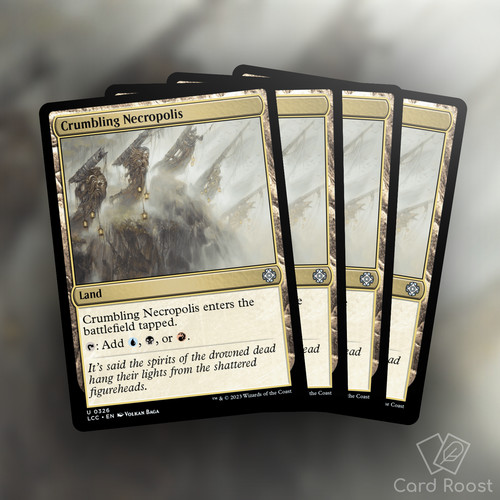 MTG x4 Crumbling Necropolis 0326 Commander: The Lost Caverns of Ixalan ...