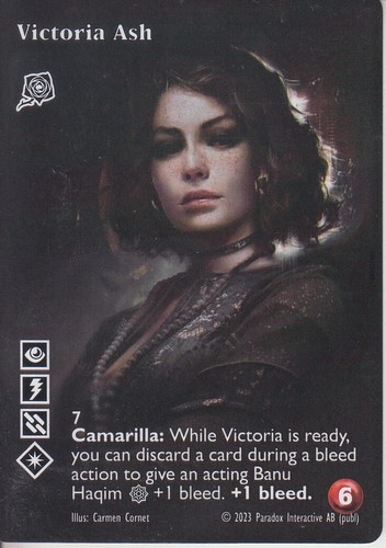 Victoria Ash VTES CCG Full Bleed Promo | eBay