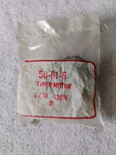 Lot Of 2 Replacement Timer Motors 50-61-6 ~ 1/30 120V New Old Stock ...