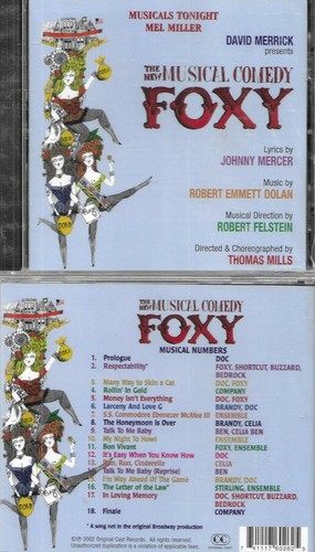 FOXY-RARE 1964 JOHNNY MERCER MUSICAL-2002 REVIVAL-NEW SEALED CD | eBay