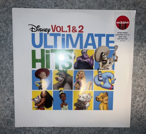 Disney Ultimate Hits Vol. 1 & 2 Limited Edition Green & Blue Vinyl ...
