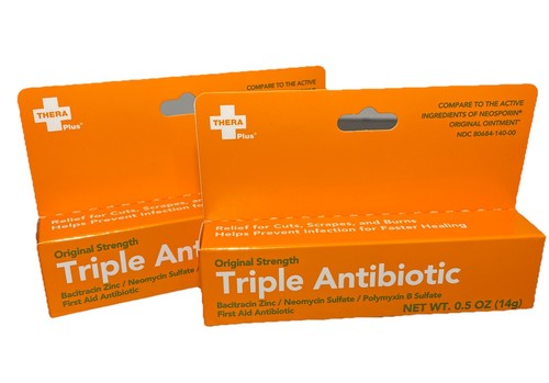 ( Lot 4 ) Thera Plus Original Strength Triple Antibiotic Ointment for ...