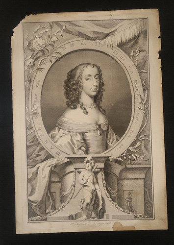 MARY PRINCESS OF ORANGE COUNTESS OF NASSAU PORTRAIT 1752 | eBay