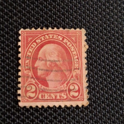 VERY RARE GEORGE WASHINGTON RED 1923 2 CENT STAMP | eBay
