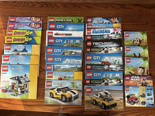 Lego Booklet Lot Over 30 Booklets | eBay