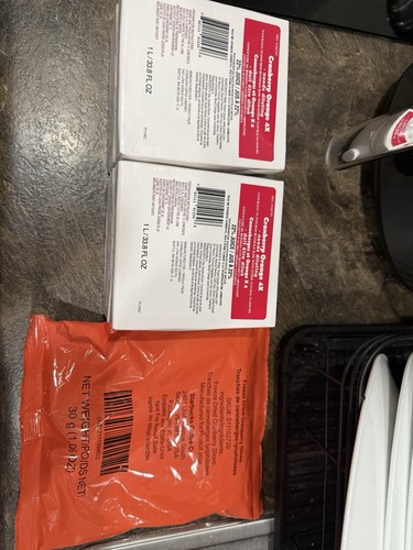 SEALED Starbucks Cranberry Orange Refresher 2 Pack 4X Base | eBay