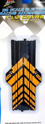 HO 1:87 SCALE Life-Like 9" Dual Lane Lap Counter Slot Car Race Track | eBay