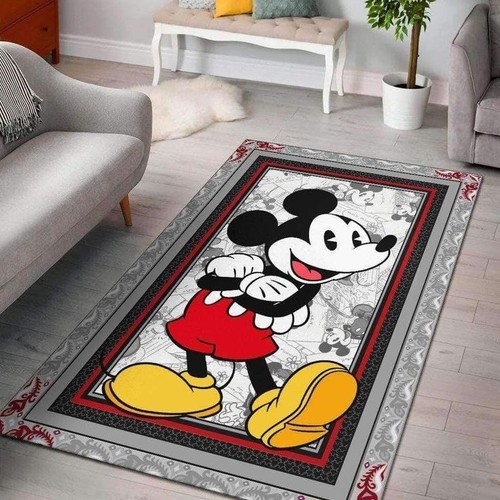 Mickey Mouse Rug,Disney Rug,Cartoon Rug,Kids Room Rug,Nursery Rug,Gift ...