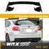 For 2022 2023 Subaru WRX STI JDM OE Style Glossy Black Rear Trunk ...