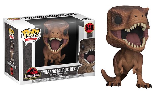 Jurassic Park Tyrannos Rex T-Rex Pop Movies #548 Vinyl Figure Funko | eBay