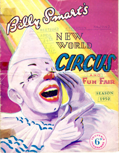 BILLY SMARTS CIRCUS AND FUN FAIR 1950 PROGRAMME. 5TH SEASON. | eBay UK