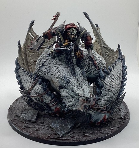 Nicely Painted Orruk Boss On wyvern Warhammer Age Of Sigmar Old World ...