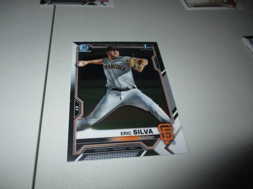 Eric Silva 2021 1st Bowman Chrome Draft #BDC-162 | eBay