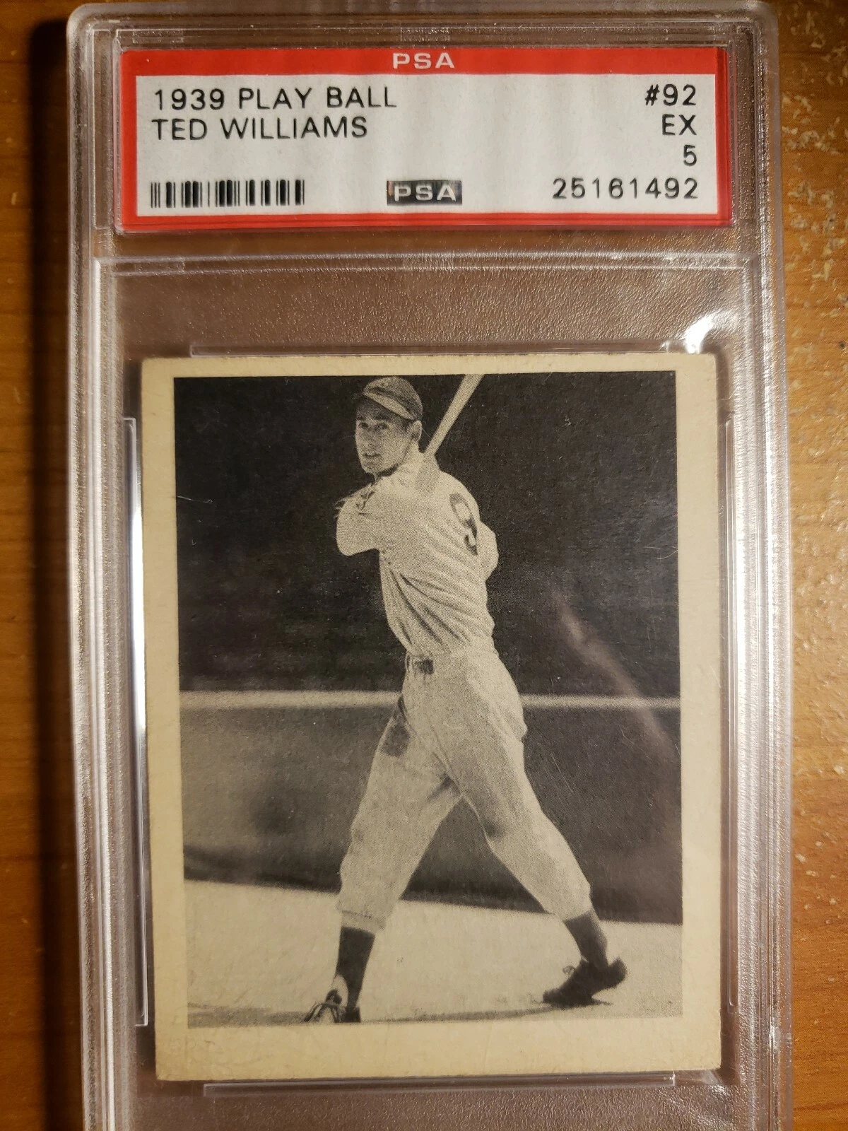 Ted Williams 1939 Play Ball #92 Base Price Guide - Sports Card Investor