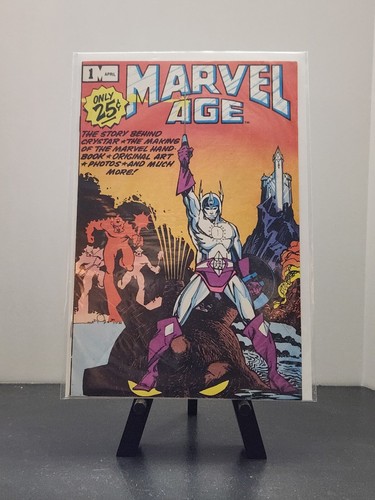 Marvel Age #1 (1983) Premiere Issue - The Making Of The Marvel Hand ...