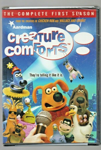'CREATURE COMFORTS' ANIMATED SERIES THE COMPLETE FIRST SEASON DVD NEW ...