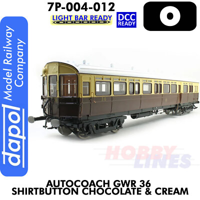 Gwr Autocoach in Oo Gauge Model Railway Coaches for sale | eBay UK