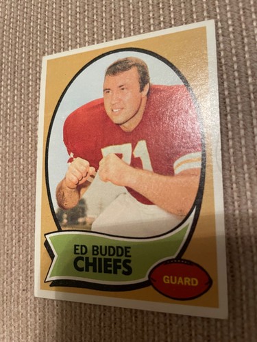 1970 TOPPS ED BUDDE KANSAS CITY CHIEFS #77 | eBay