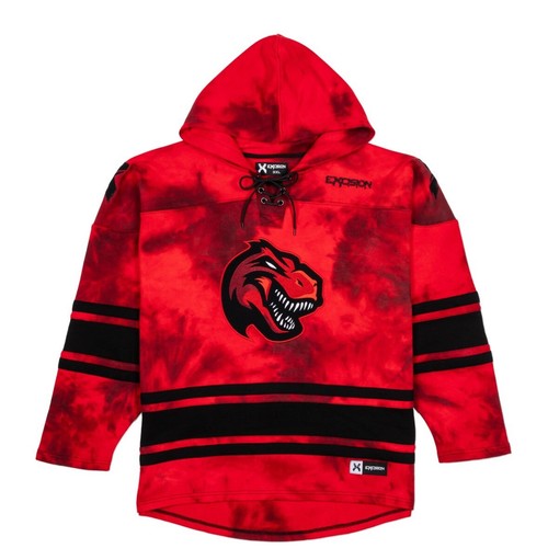 Excision Red Rex Lacer Hoodie MEDIUM | eBay