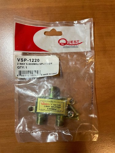 Quest VSP 1220 2-way Video Splitter 5-900MHz | eBay