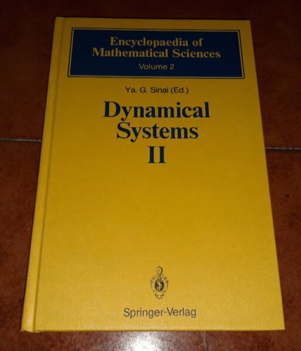 Dynamical Systems II Ergodic Theory With Applications To Statistical ...