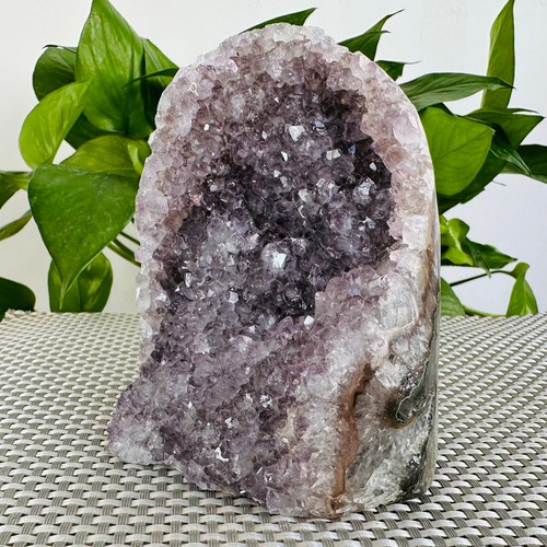 1403G Natural Amethyst Geode Cluster Quartz Crystal Cave Mineral ...