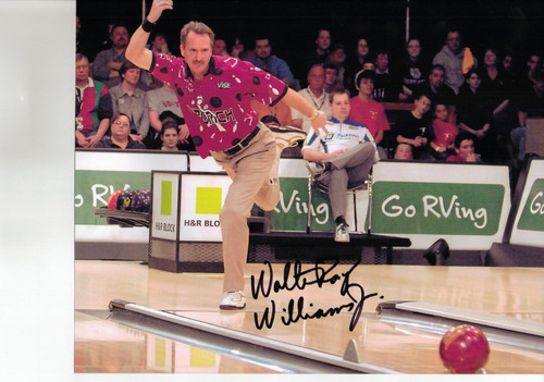 Walter Ray Williams Jr PBA Bowler Bowling Signed Autographed Glossy 8 x ...
