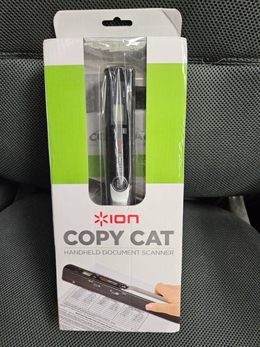 Ion Copy Cat Handheld Document Scanner With Accessories NEW IN BOX | eBay